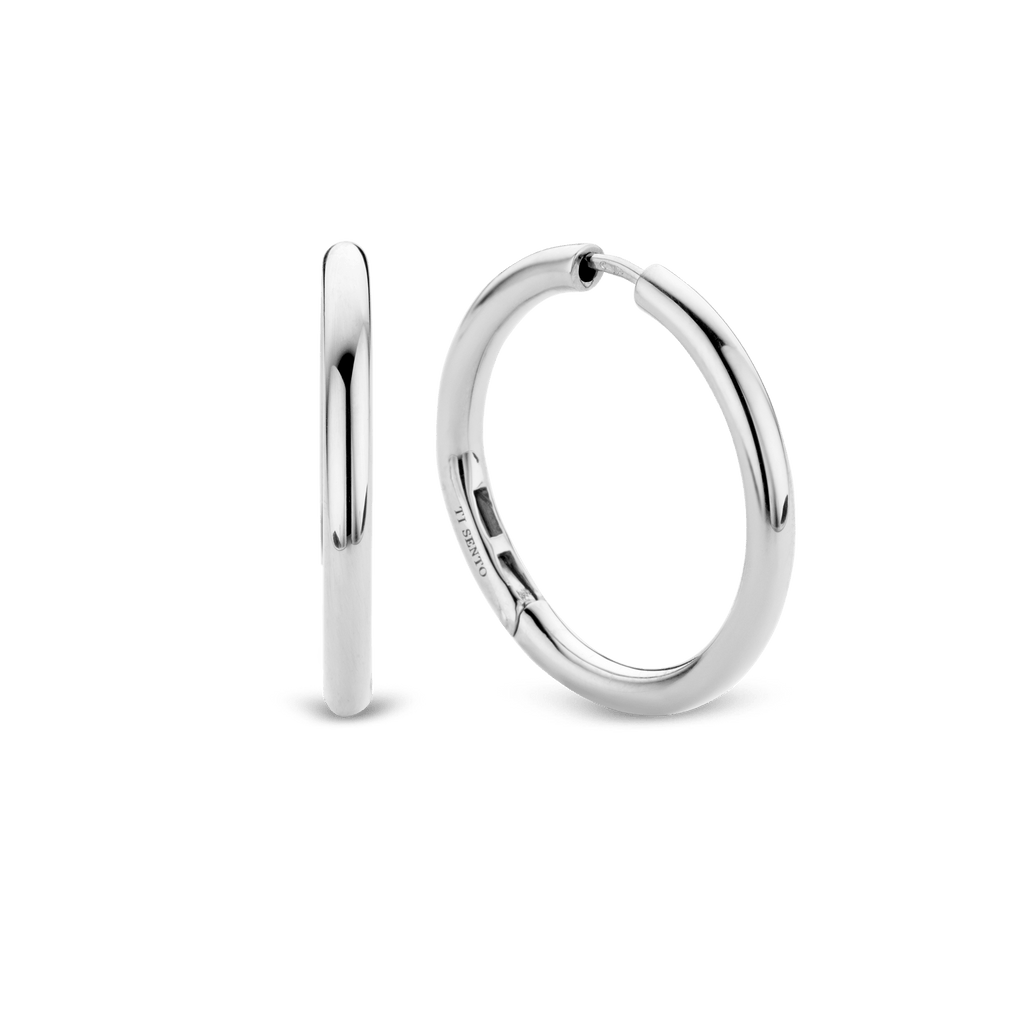 TI SENTO Oversized hoops - 7782SI
